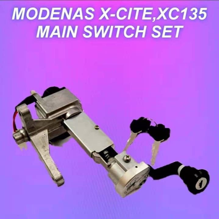 MODENAS X-CITE XCITE X CITE & XC135 XC 135 MAIN SWITCH KEY SET ...
