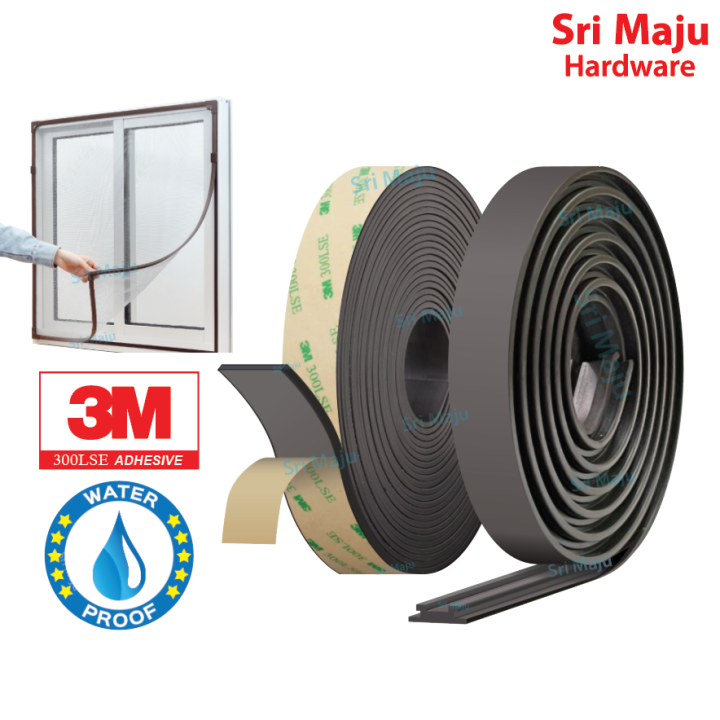 MAJU MNA-MAG Magnetic Magnet Strip Grooved 3M 300LSE Double Side Tape ...