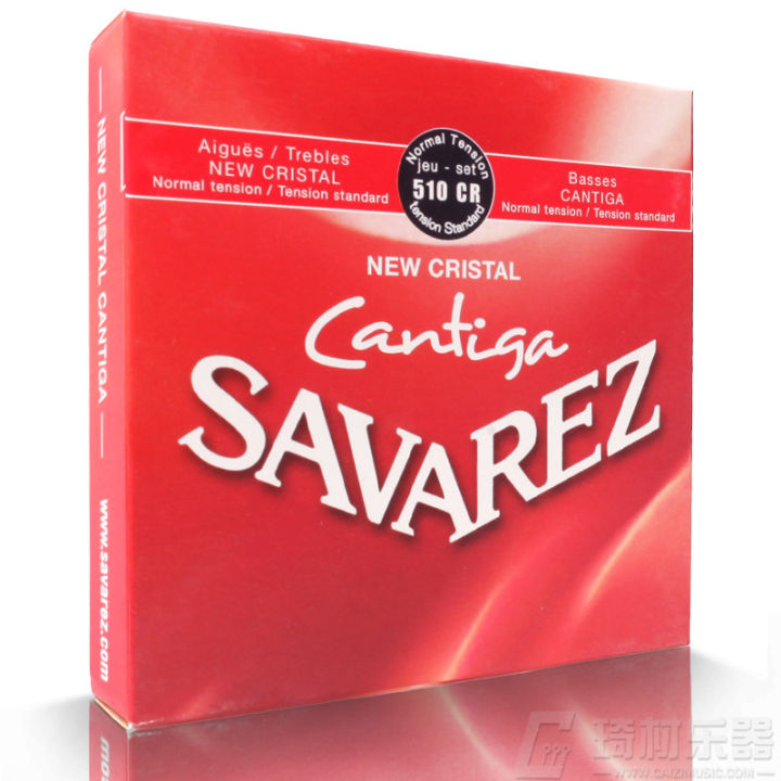 Savarez 510 Cantiga Series New Cristal/Cantiga Normal Tension Classical Guitar Strings Full Set ...