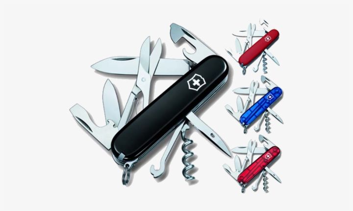 Victorinox Swiss Army Pocket Knife 91mm Climber 14 Functions 100% Authentic and Original | Lazada PH