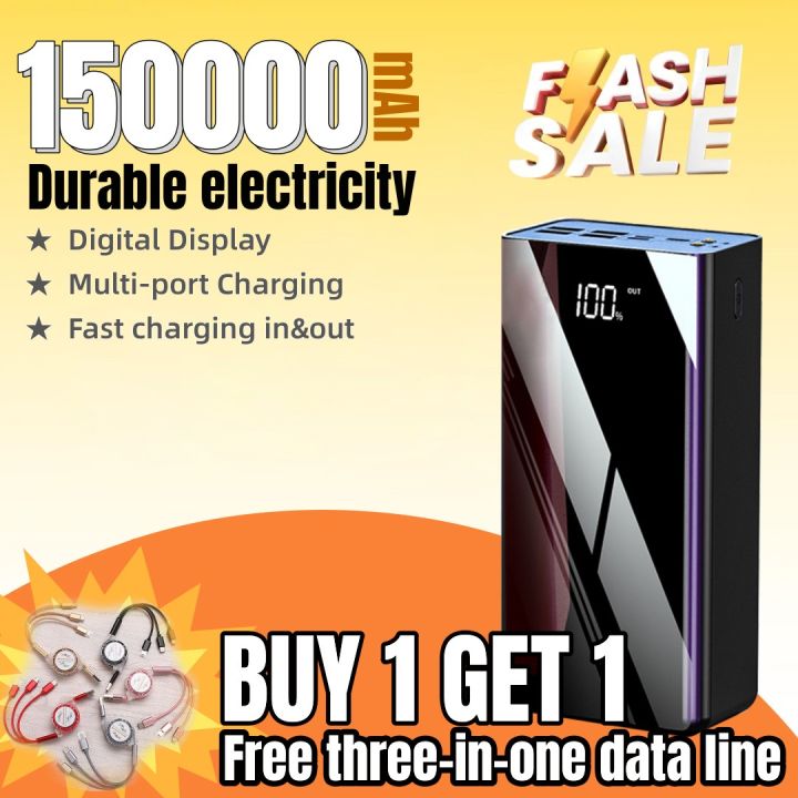 Original powerbank heavy dutyoriginal Power Bank Large Capacity Fast ...