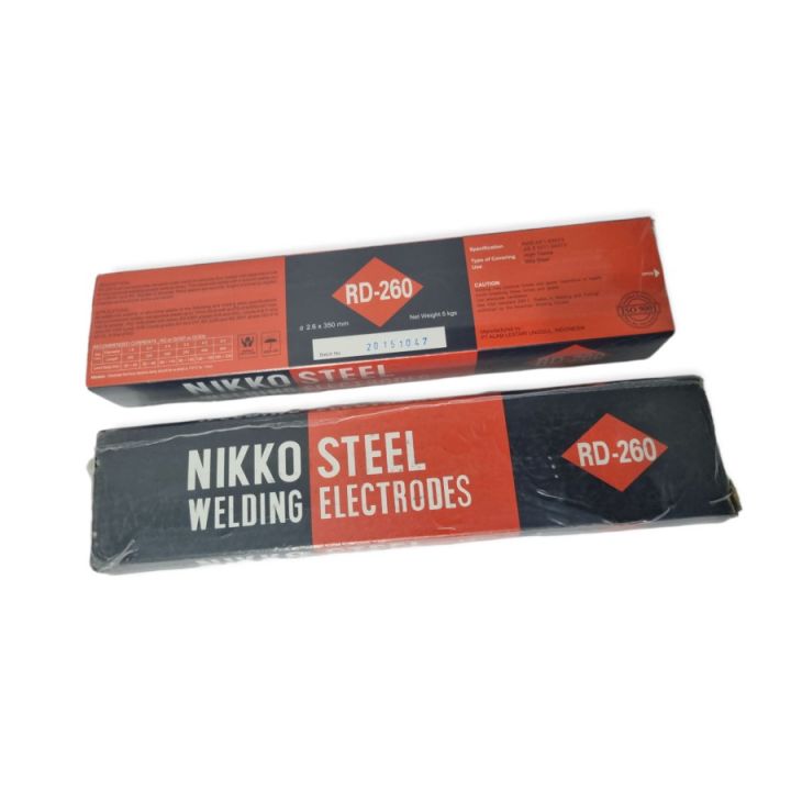 Kawat Las Listrik / Elektroda Nikko RD 260 size 2.6x350mm(kemasan 1kg ...