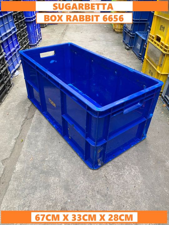 Bak Plastik Kotak / Box Plastik/Bak Plastik Kontener Industry Box 6656 ...