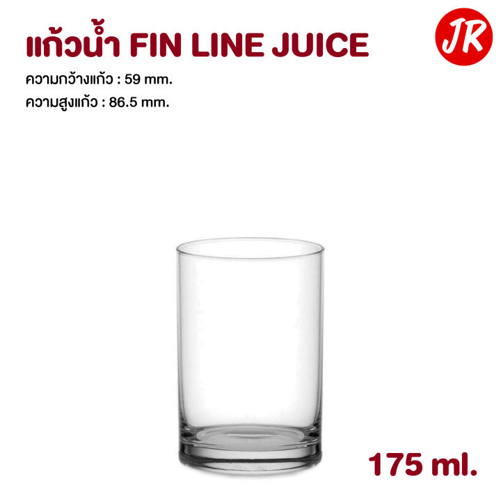 แก้วน้ำ Ocean Glass รุ่น FIN LINE (1 กล่อง) | Lazada.co.th