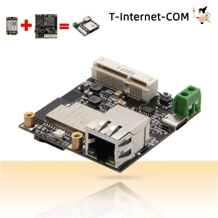 LILYGO TTGO® T-Internet-COM ESP32 Ethernet สําหรับ T-PCIE Board IOT โมดูล Wifi Bluetooth ...