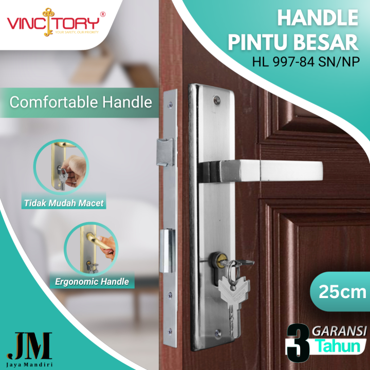 Kunci Pintu 1 Set Lengkap Vincitory / Kunci Pintu Rumah / Handle Pintu ...