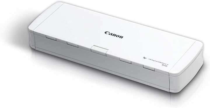 Canon imageFORMULA R10 Portable Document Scanner, 2-Sided Scanning with ...