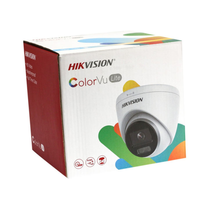 DS-2CD1347G0-L(C)(4.0) - HIKVISION ColorVu Lite H.265+ 4MP WDR FF4.0mm IR30m IP67 Turret IPC ...