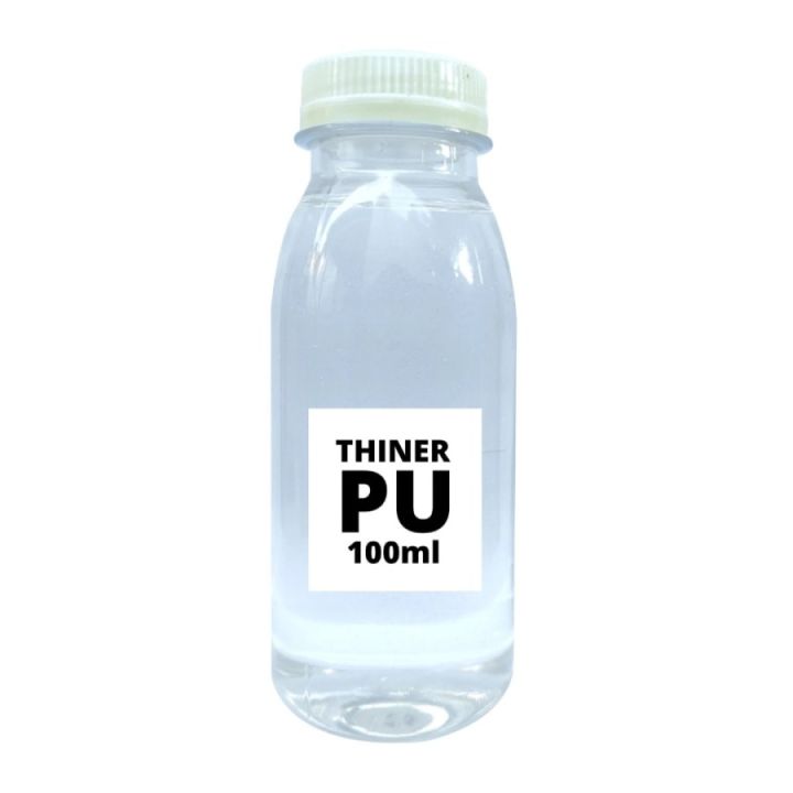 Thinner PU Polyurethane 100ml Tinner Tiner Thiner Normal Dry Campuran ...
