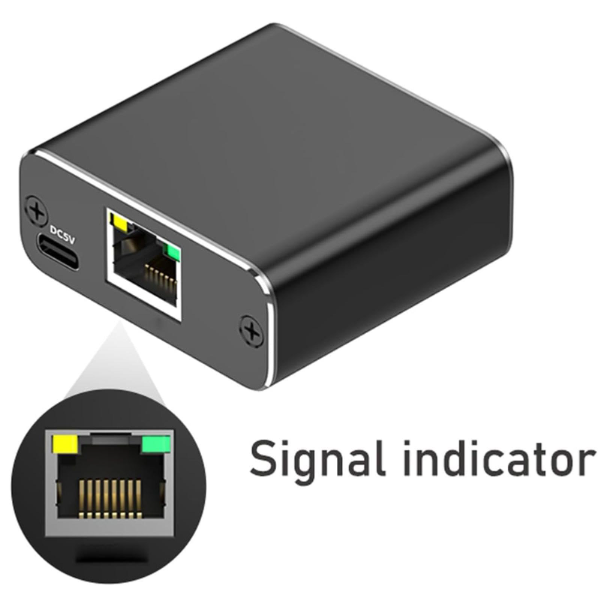 1Gbps 1x2 Ethernet RJ45 Gigabit Splitter 2 Simultaneous Network Devices ...
