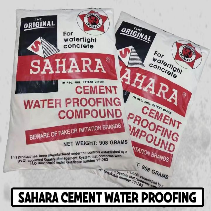 Sahara Cement Waterproofing Compound 908g Water Proofing Cement (20 ...