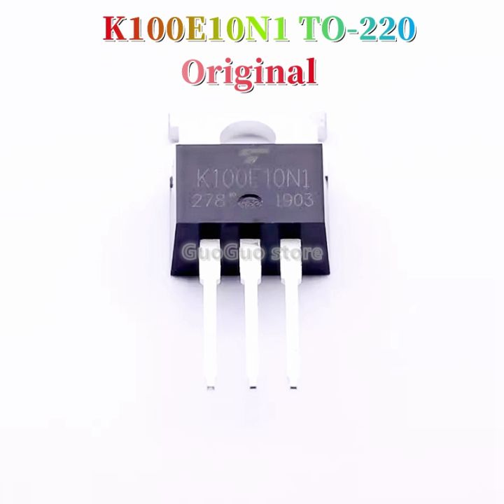 5pcs Original K100E10N1 TO-220 TK100E10N1 100E10 TO220 100A/100V N-channel MOSFET Transistor New ...