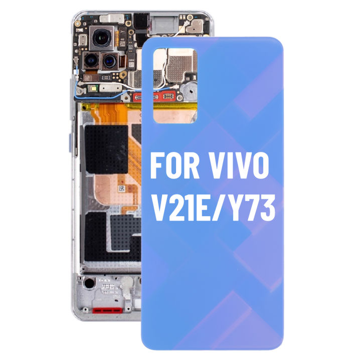 For vivo V21e / Y73 V2059 V2146 V2061 Glass Battery Back Cover 100% ...