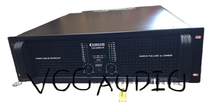 เครื่องขยายเสียงCOMSON STEREO POWER AMPLIFIER CxD-12000:2II 3,380Wx2 ...