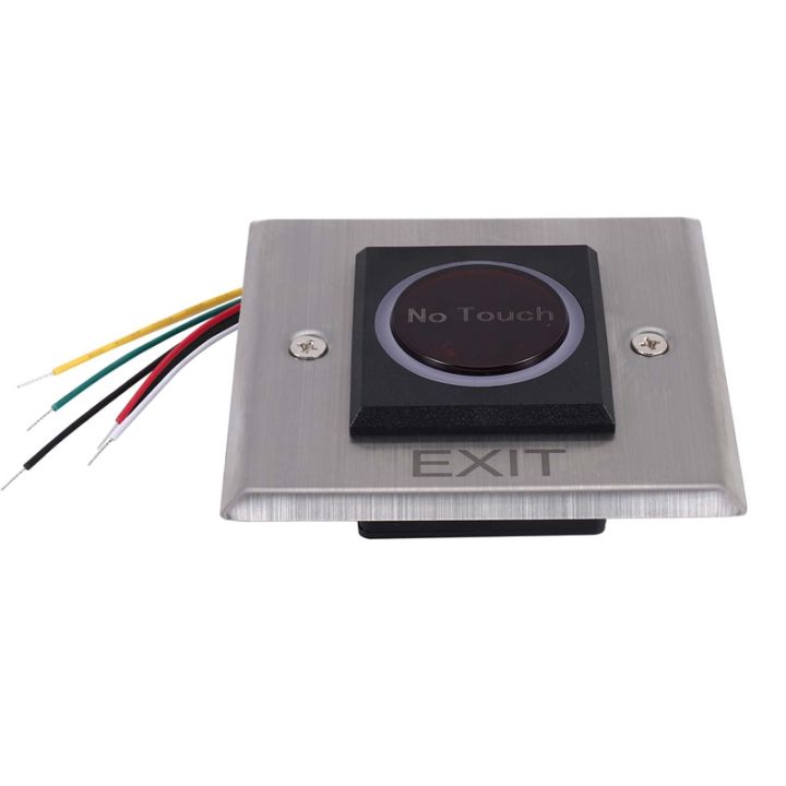 Infrared Sensor Switch No Contactless Switches Door Release Exit Button with LED Indication | Lazada