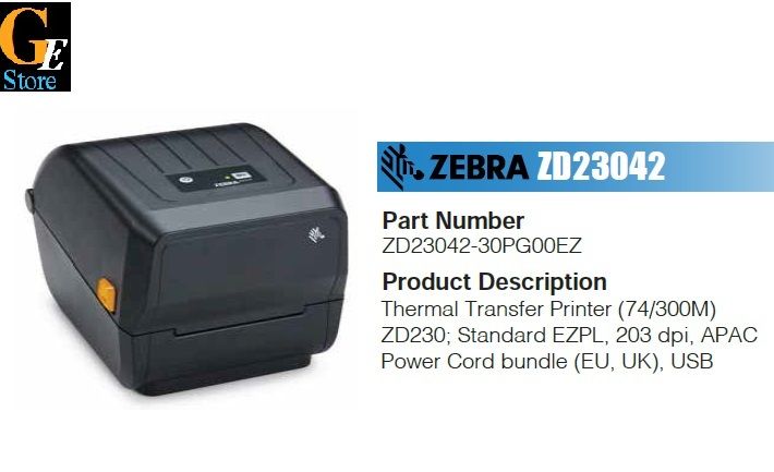 Zebra ZD220 Thermal Transfer Barcode Printer | Lazada