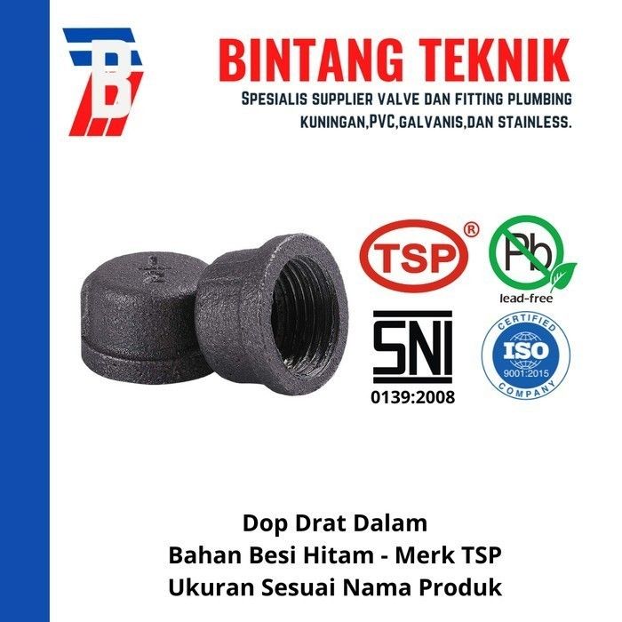 Dop 2" inch Besi Hitam TSP | Lazada Indonesia