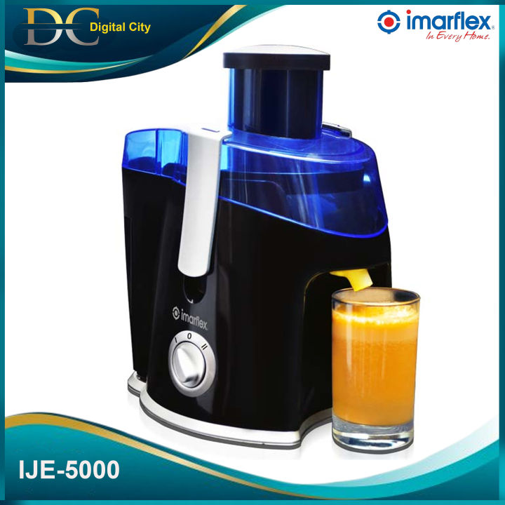 Imarflex IJE-5000 Electric Juicer 1L (Black) | Lazada PH