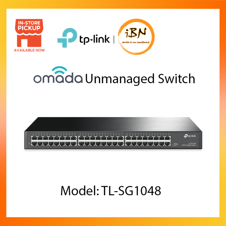 TP-Link TL-SG1048 48-Port Gigabit Rackmount Switch @ IBN | Lazada