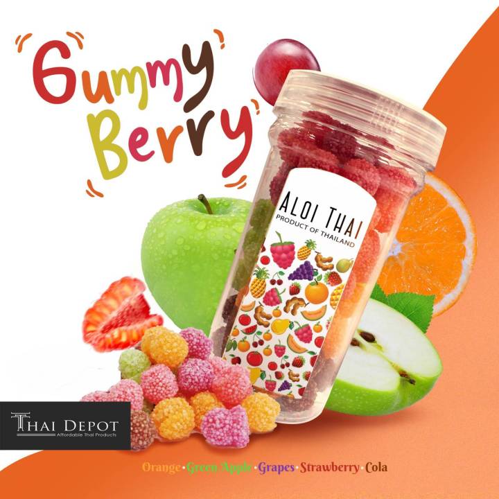 Aloi Thai Gummy Bear 90g | Lazada PH