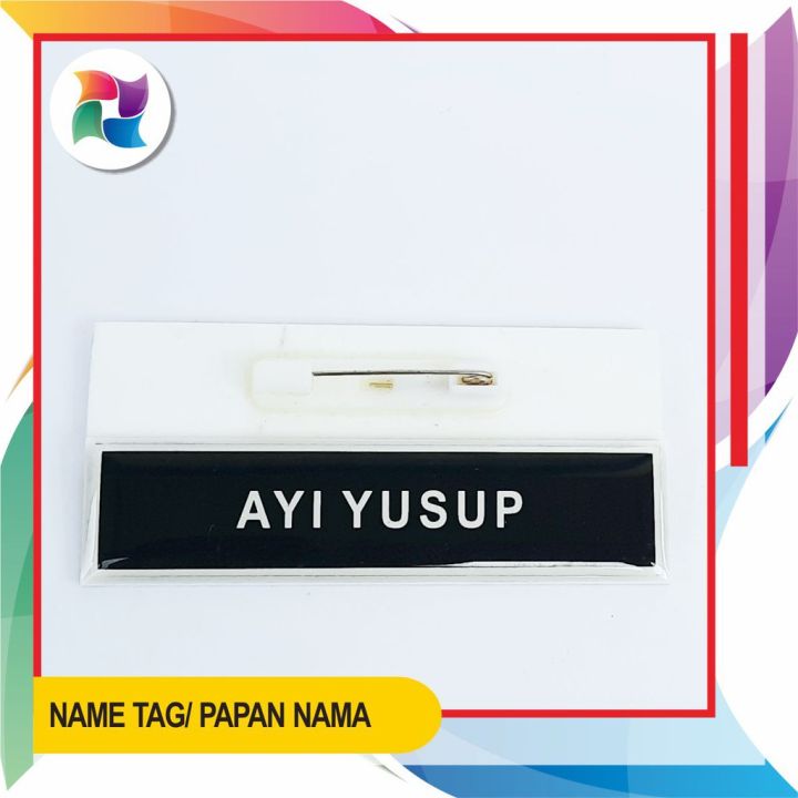 PAPAN NAMA / NAME TAG PENITI | Lazada Indonesia