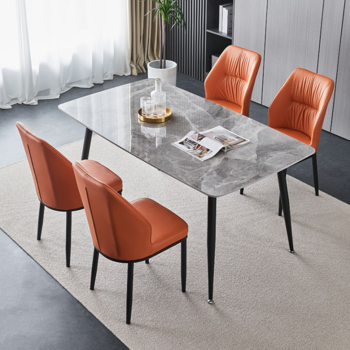 [Free delivery & installation]Sintered Stone Dining Table Ceramic ...