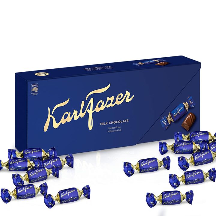 Karl Fazer Fazer Milk Chocolate 270g (9.52oz) - Chocolates - Pralines ...