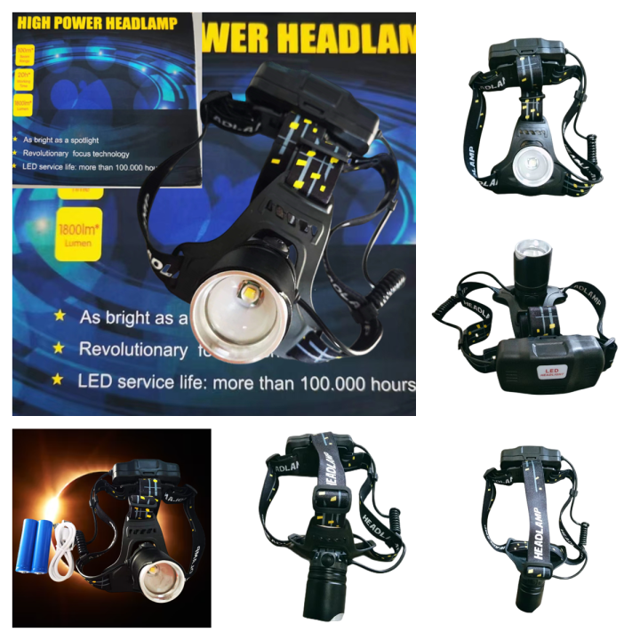 LED high-power aircraft head outdoor waterproof strong light induction ...