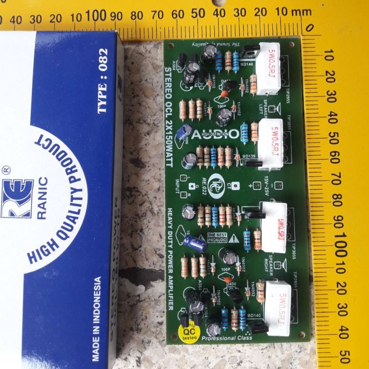 kit audio power amplifier stereo kit driver type 082 | Lazada Indonesia