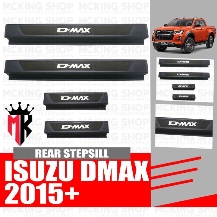 Isuzu Dmax /D-max 2015+ Side Stepsill / Door Stepsill (Black) | Lazada PH