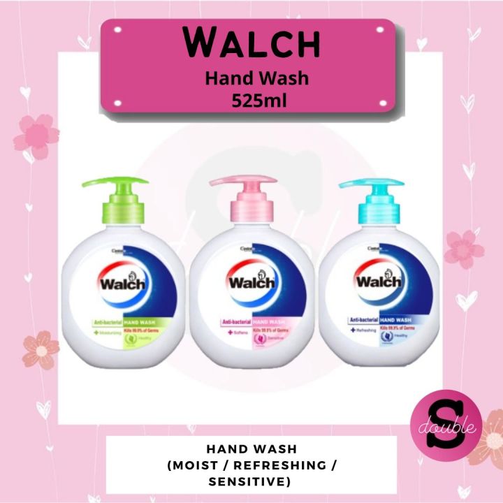 [Bundle of 6]Walch Anti-bacterial Hand Wash 525ml | Lazada Singapore