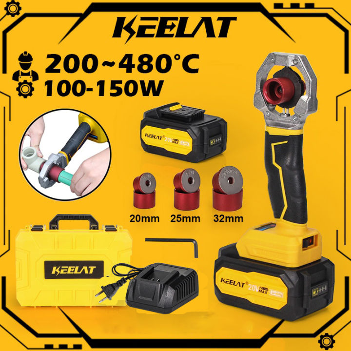 KEELAT 480°C Cordless Pipe Welding Machine For PB/PP/PE/PPR Tube ...