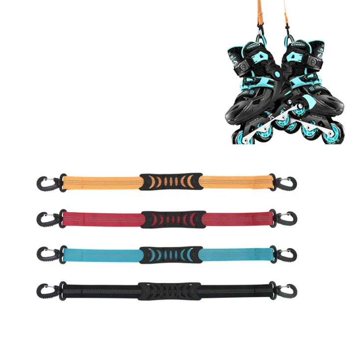[MENGYUR] Roller Skate Shoe Lifter Ski Boot Strap Portable Inline Skate ...