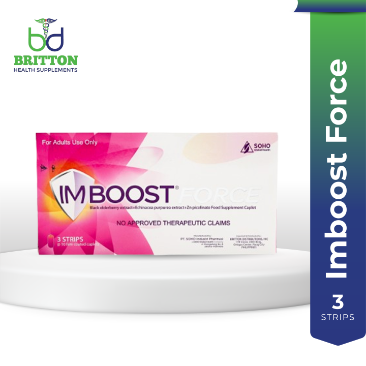 IMBOOST FORCE CAPLET 30 capsules (IMMUNE SYSTEM BOOSTER) | The trusted ...