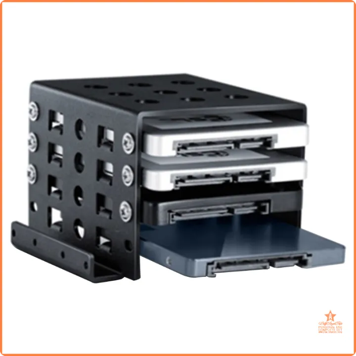 [op038] Hard disk rack Aluminium Alloy Hard drive Bay 4-Layer for 2.5 ...