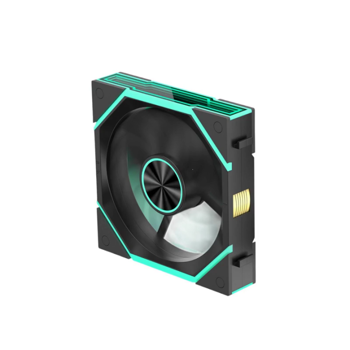 PC Case Cooling Fan 12cm Addressable ARGB Sync Wireless Interlocking ...
