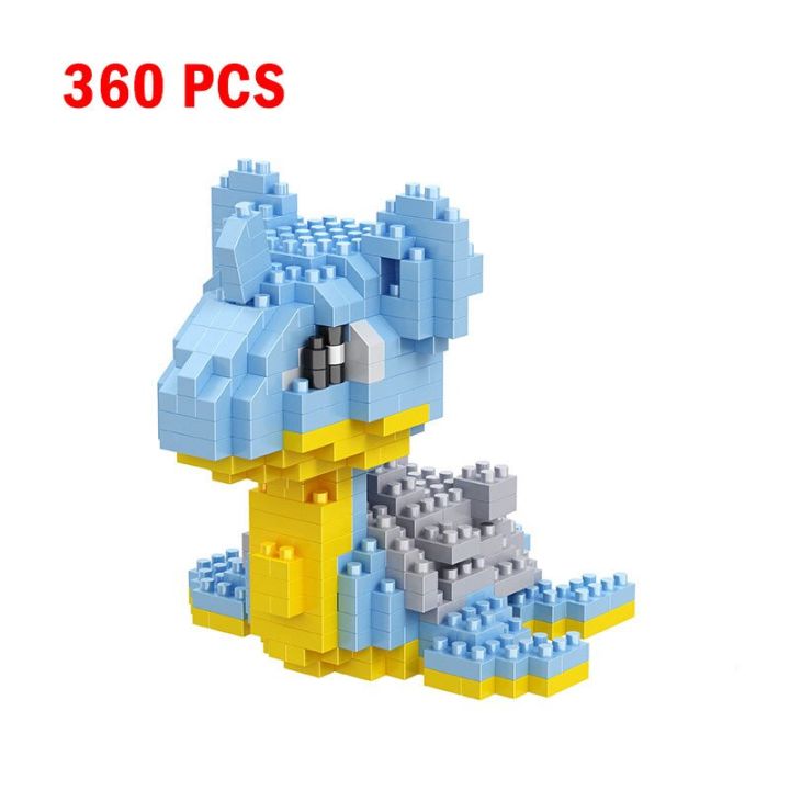 Pokemon Nanoblock Pokemon Small Building Pikachu Bricks Model Education ...