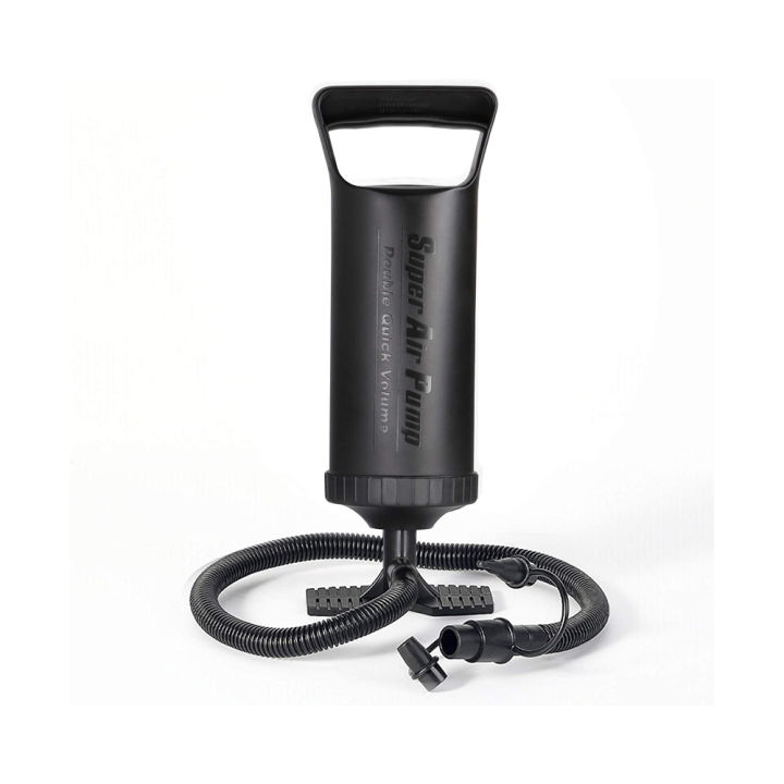 Hand Pump - Double Quick Air Pump for Inflatable, Hand Held Air Pump ...