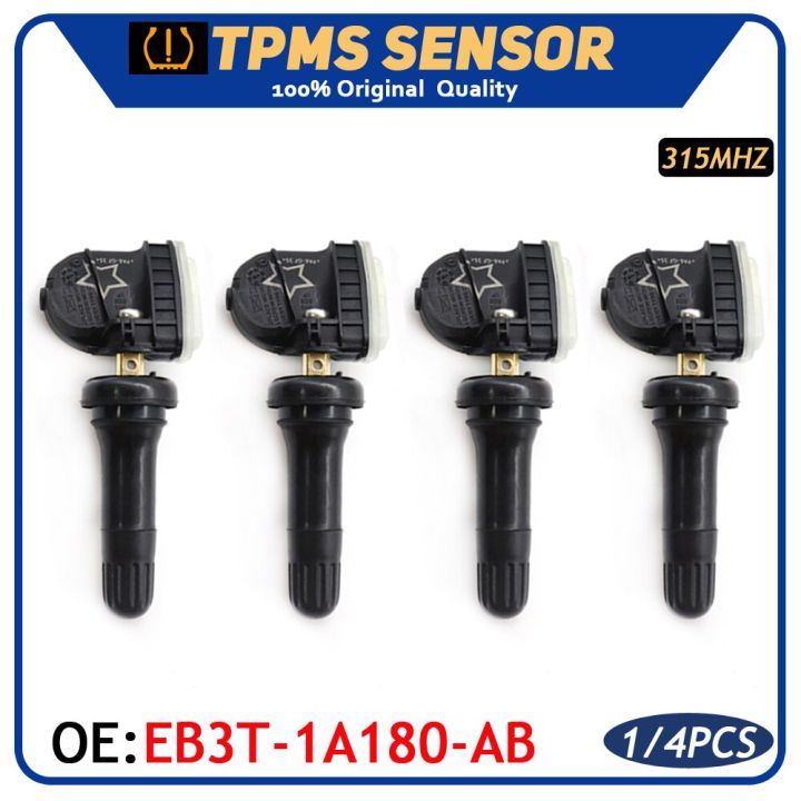 TPMS Tire Pressure Sensor Monitor System EB3T-1A180-AB For Ford Focus ...
