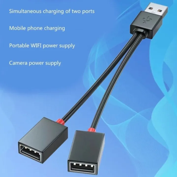 SEJUE4373 USB Extension Line USB Splitter Cable Converter Splitter 1 ...