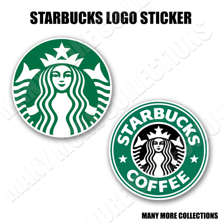 Starbucks Coffee Logo Waterproof Vinyl Stickers | Size 2.5 inches ...