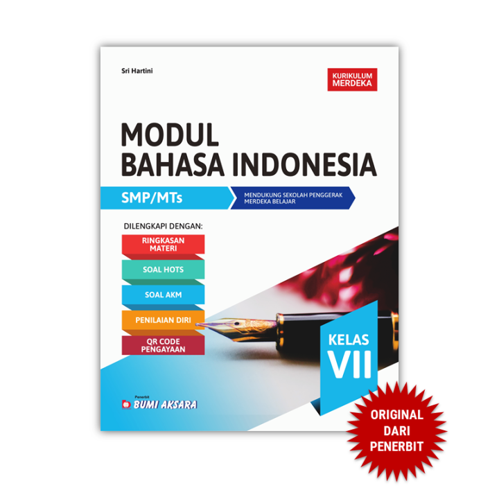 Modul Bahasa Indonesia Kelas VII SMP MTs Kurikulum Merdeka Bumi Aksara | Lazada Indonesia