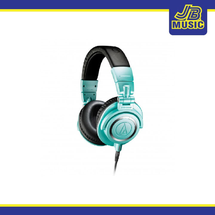 Audio Technica ATH-M50X IB Ice Blue Professional Monitor Headphones ...