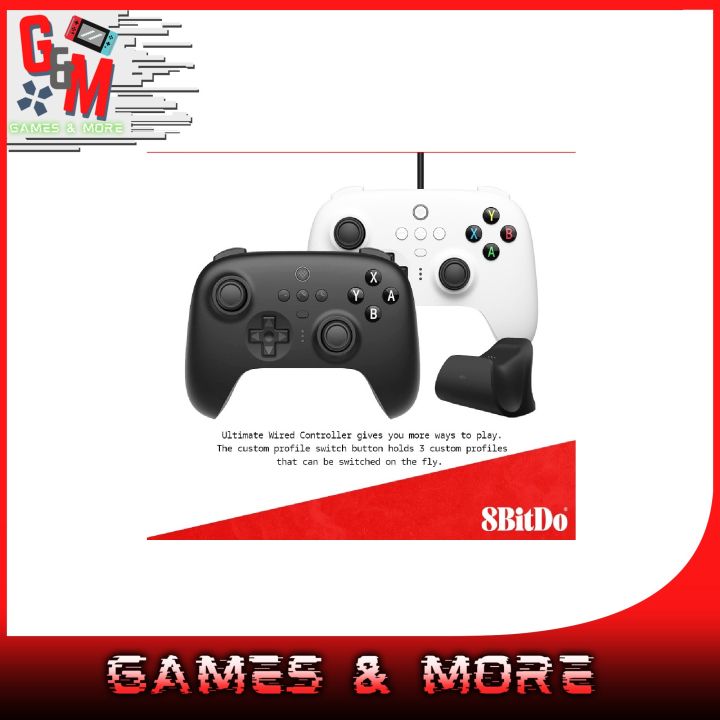 8Bitdo Ultimate Bluetooth Controller [For Switch/Pc] | Lazada