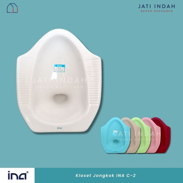 Closet Jongkok INA C-2 Berbagai Warna / Kloset Squat / Closed | Lazada Indonesia
