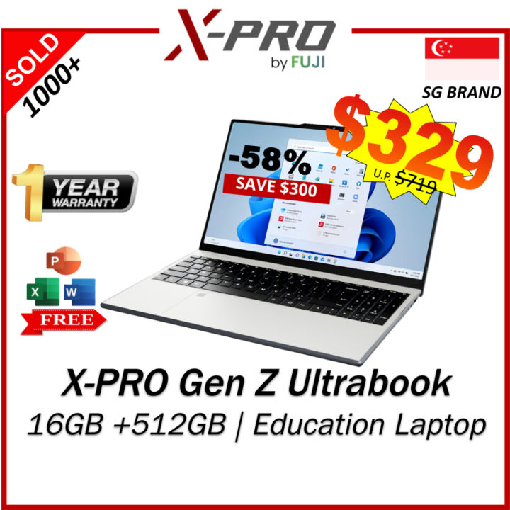 2025 Brand New X-Pro Gen Z Ultrabook Laptop 15.6 Inch Education Laptop ...