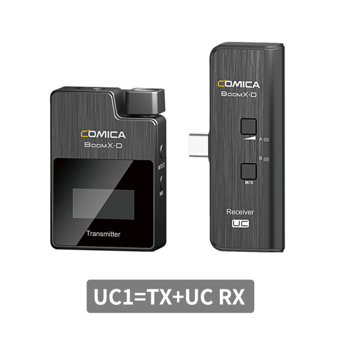 Comica BoomX-D Wireless Microphone System for Cameras, Camcorders ...
