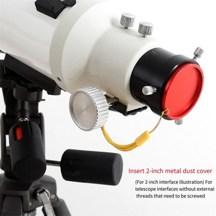 Fully Metal Telescope Lens Dust Cap Protection Cover for ...
