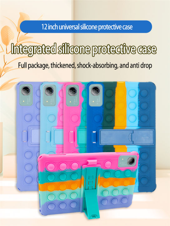 Casing Techlife Pad plus 12'' silicone pop it push bubble stand cover ...
