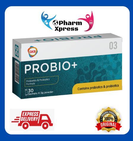 GKB Probio +(Probiotics & Prebiotics Formula) 3g x 30 sachets (09/2024 ...